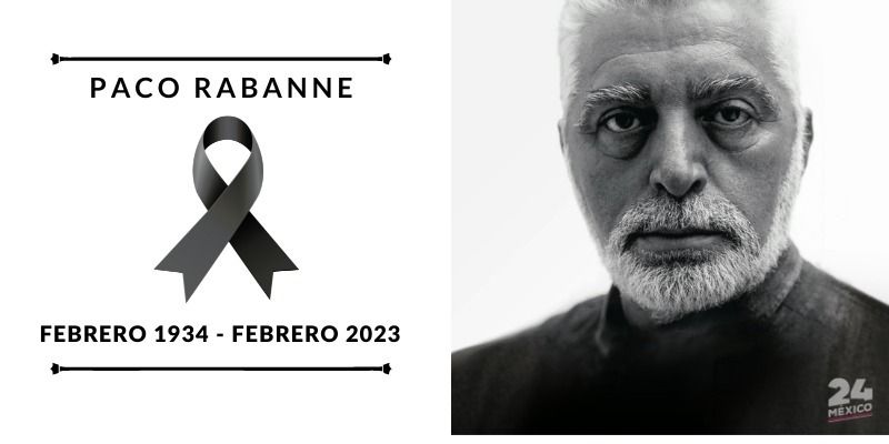 Fallece el diseñador español Paco Rabanne Fallece el diseñador español Paco Rabanne