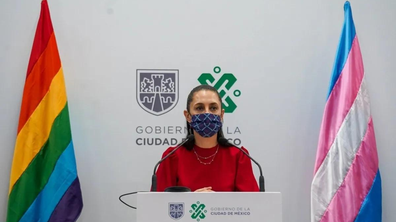Sheinbaum va por los derechos de la comunidad LGBTQ
